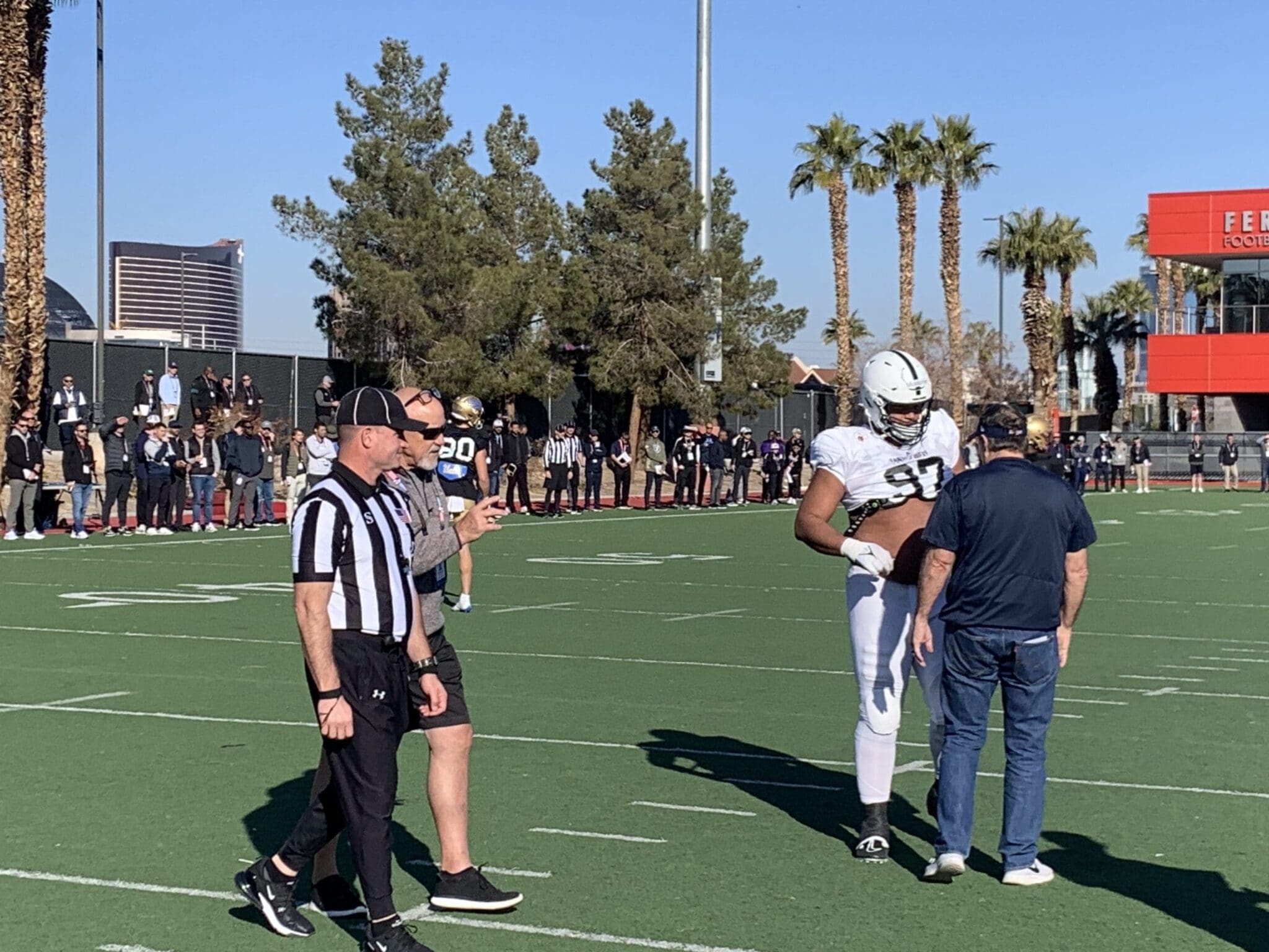 PJ Mustipher Earns Attention of Patriots HC Bill Belichick at Shrine Bowl